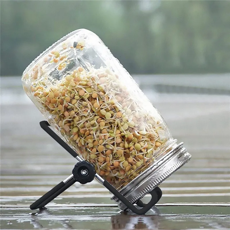 DHgate.com:Glass Sprouting Jar Kit - Premium Eco-Friendly Seed Sprouter ...