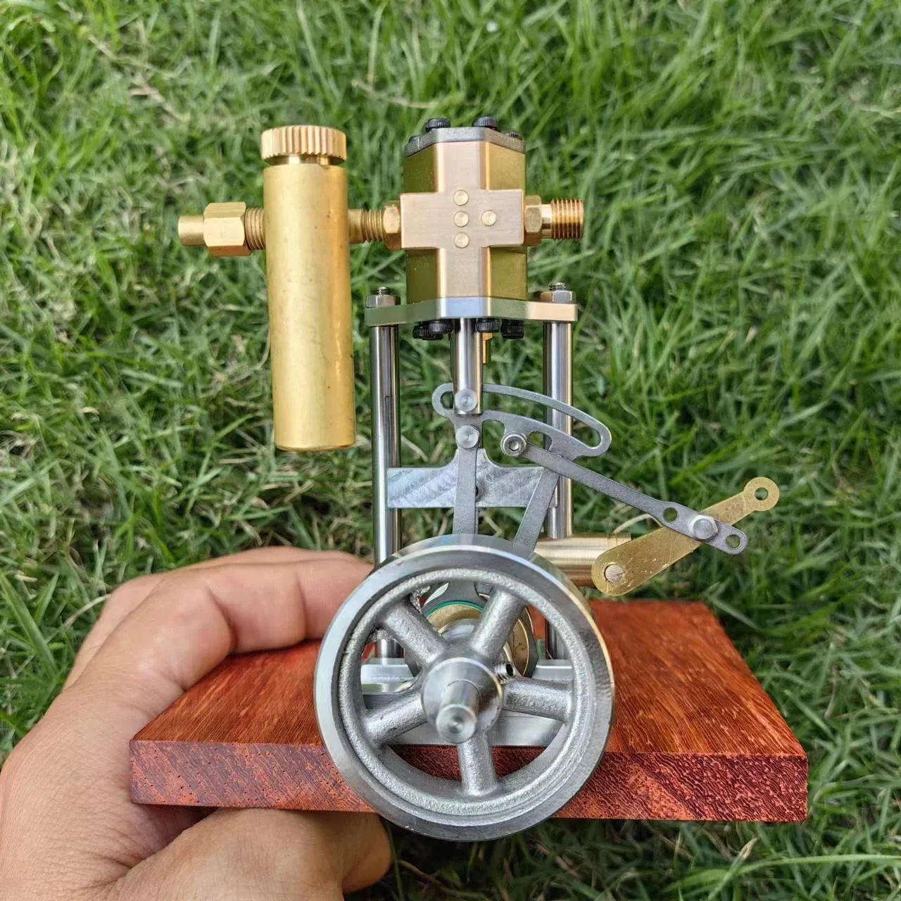 Mini DIY Steam Engine Assembly Kit for Beginners - Vertical Single ...