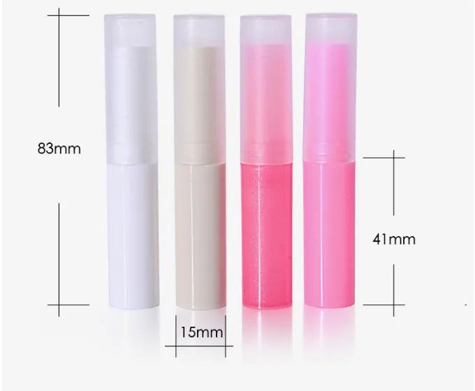 Korean 4g Lipstick Tubes Refillable Lip Balm Containers For Sample ...