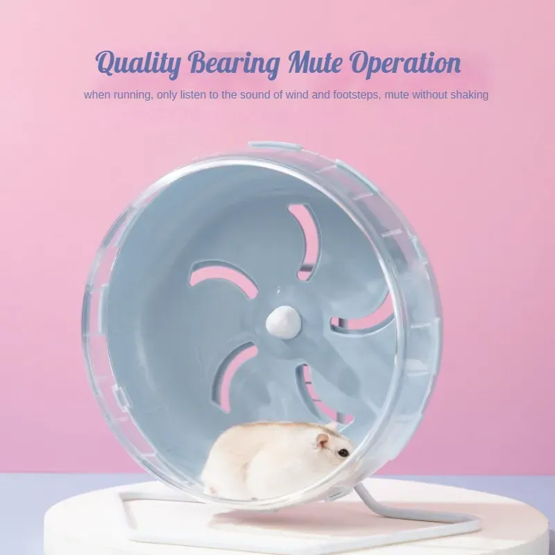 DHgate.com:Silent Spinner: Wooden Hamster Running Wheel for Small Pets ...