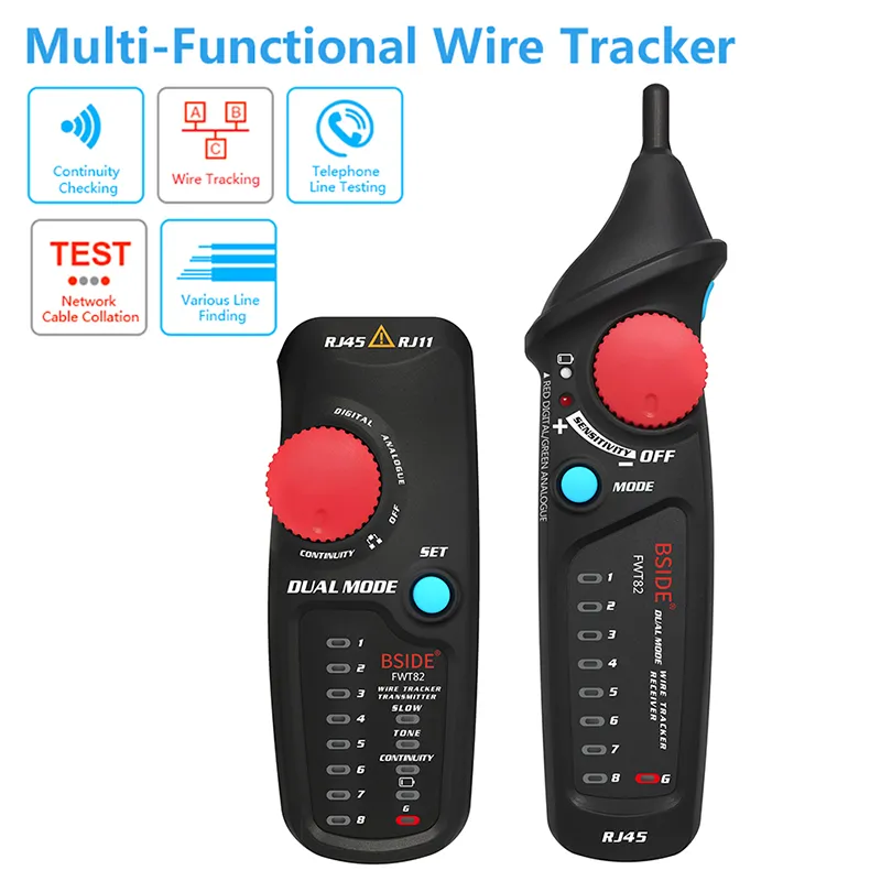 DHgate.com:FTW82 Dual Mode Network Cable Tracker with USB Power Cord ...