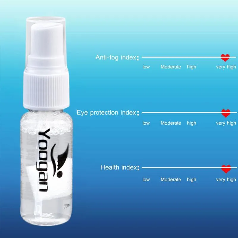 Anti-Fog Spray for Goggles, Masks, and Windshields - 20ml Defogger ...