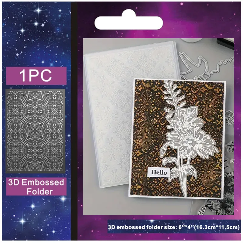 New Texture 3D Embossing Folders For Scrapbooking ... From Ddmymay, $22 ...