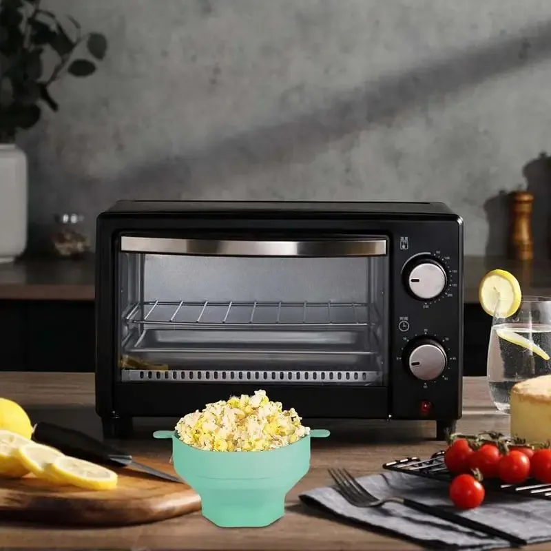 DHgate.com:Collapsible Silicone Microwave Popcorn Popper Bowl with Lid ...