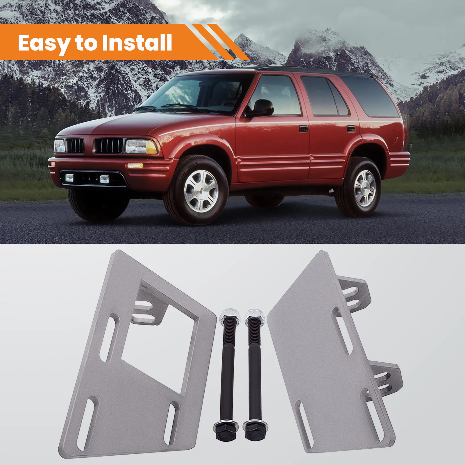SBC Engine Swap Mounts Brackets V8 for Chevrolet Blazer and S10 2WD ...