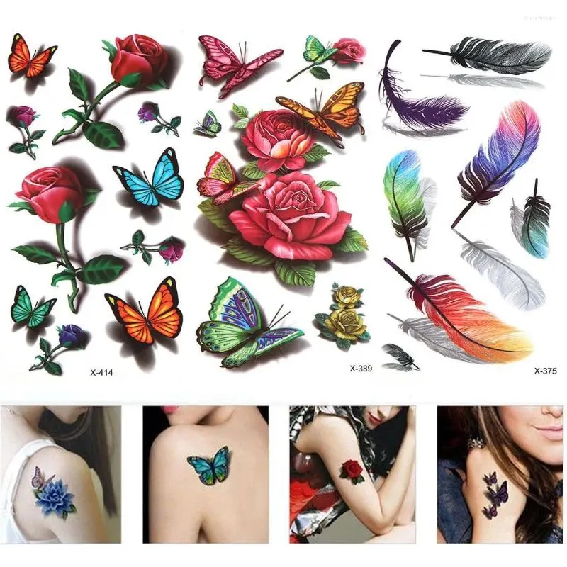 Waterproof Temporary Tattoos Ulta Stickers For Arms, Shoulders, And ...