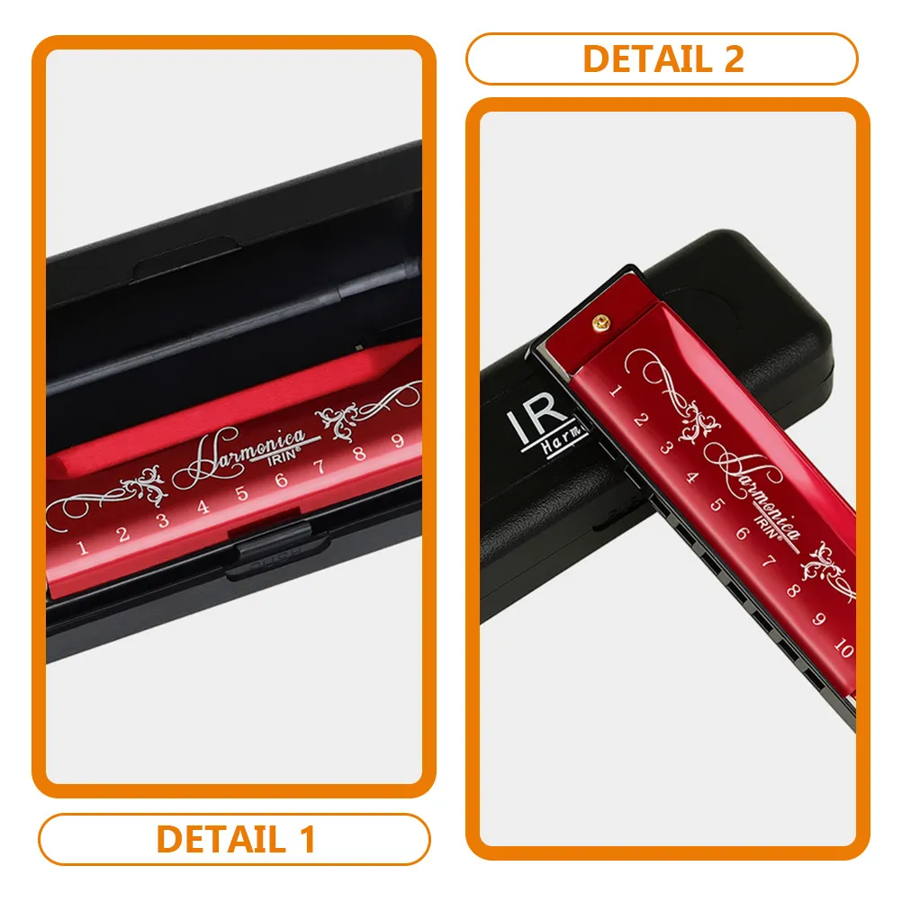 Harmonica Set for Beginners, Metal Kid's Musical Instruments for ...