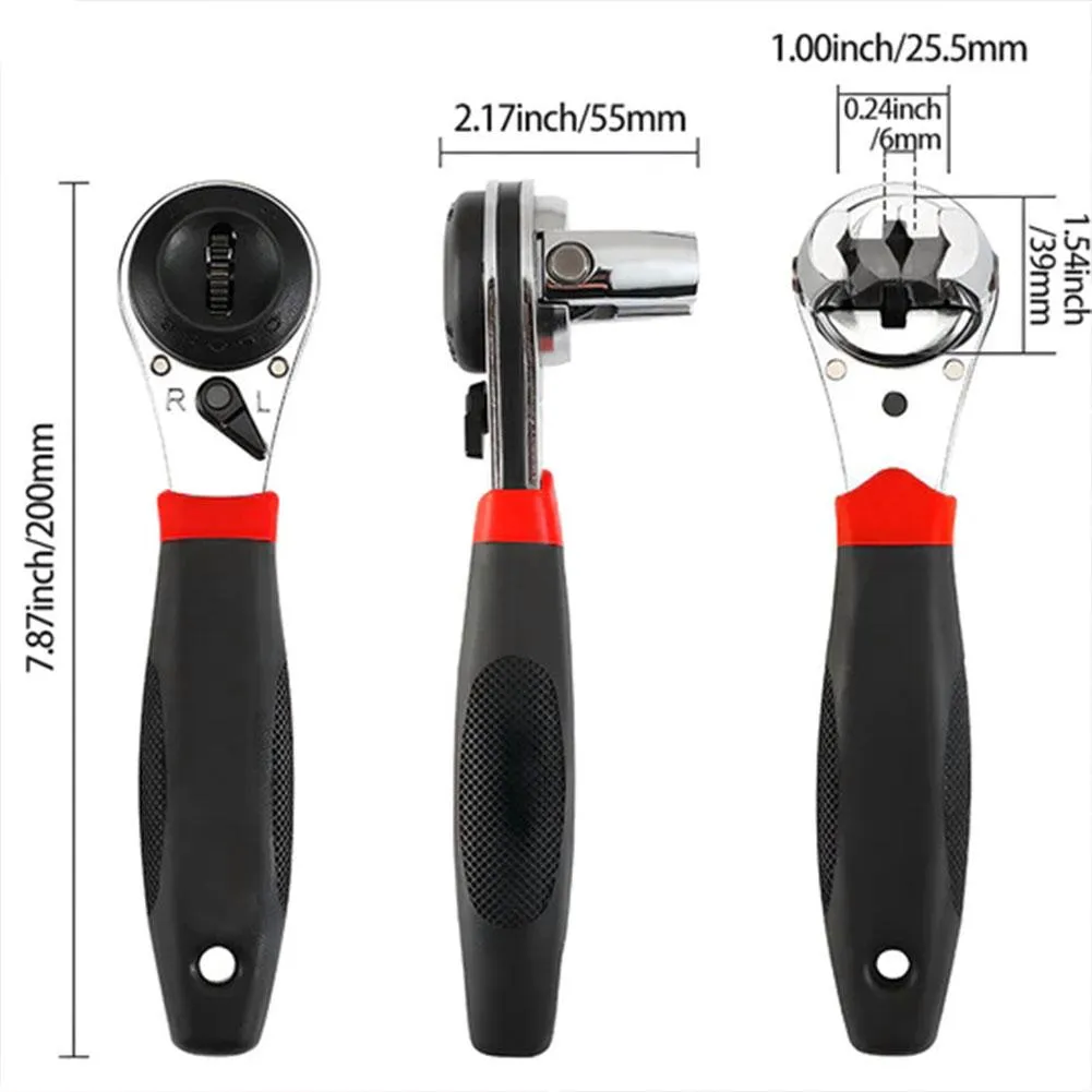 Socket Wrench Set, Metric Impact Sockets, Ratchet Spanner - Complete ...