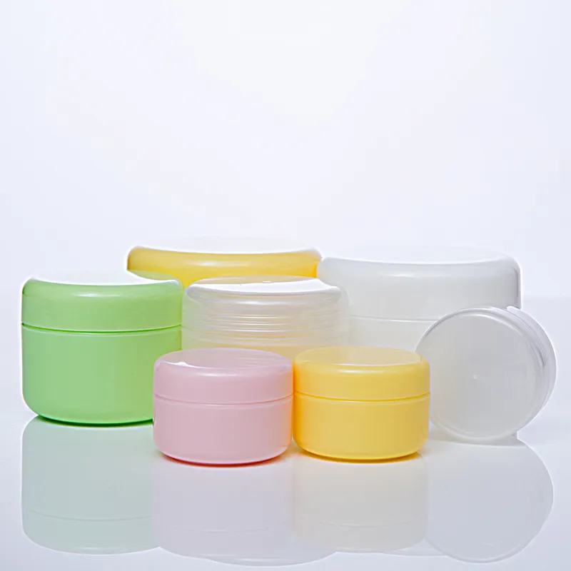DHgate.com:Refillable Plastic Makeup Jars - 5Pcs/Set, Empty Travel ...