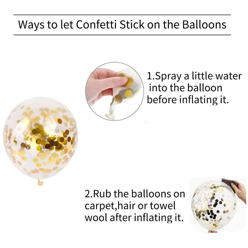 DHgate.com:Rose Gold Balloons Set: 20/15Pcs Chrome Gold Metal ...