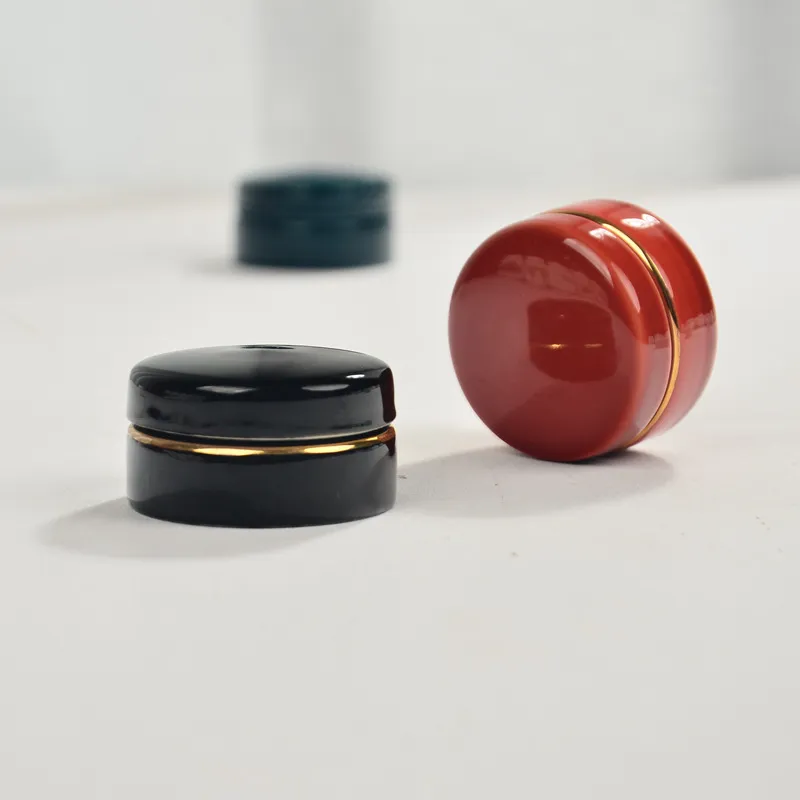 7ml Vintage Ceramic Jars: Empty Cosmetic Pots with Lids for Eyeshadow ...