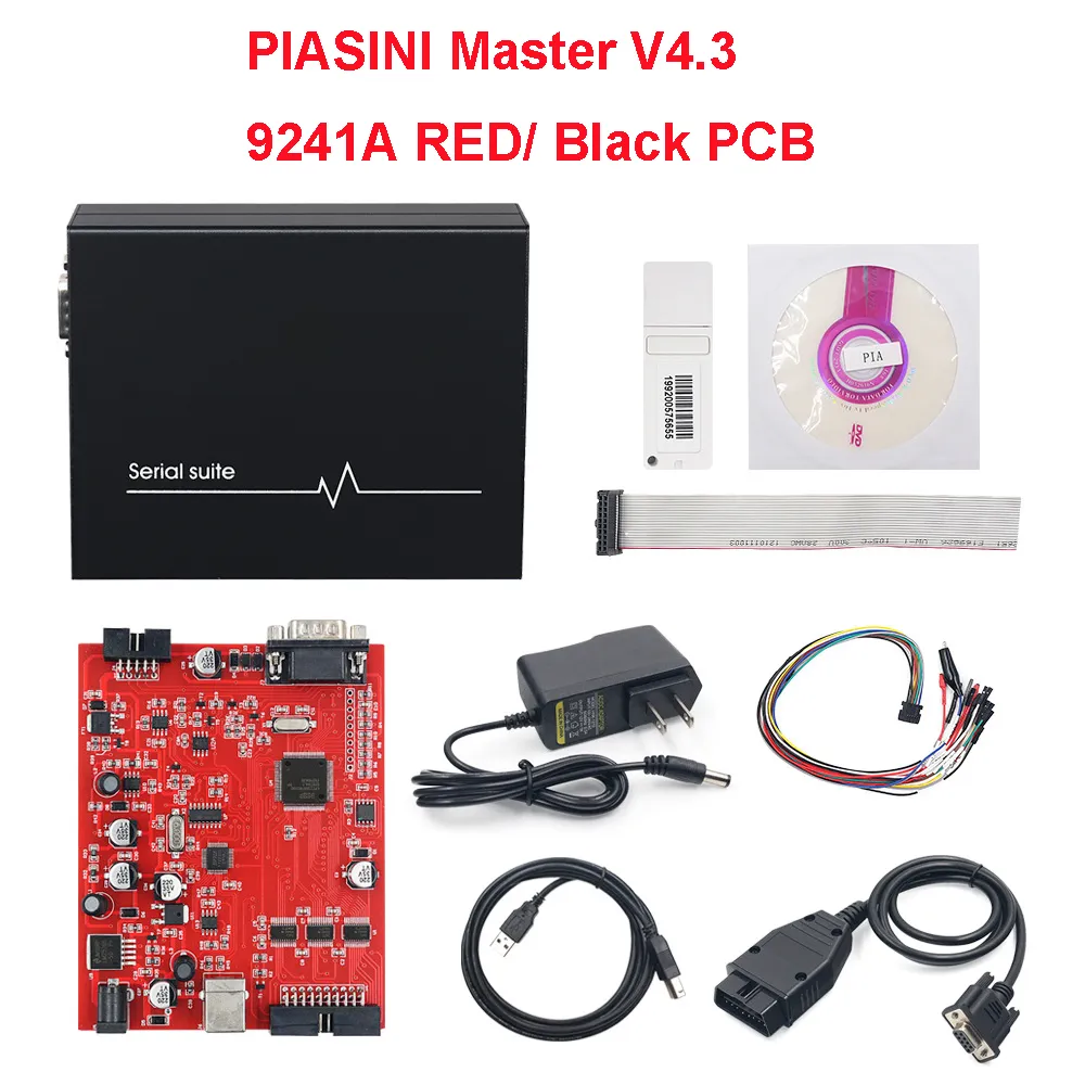 DHgate.com:PIASINI 4.3 Master JTAG BDM K-line CAN ECU Programmer Chip Tuning Tool, Red & Black ...