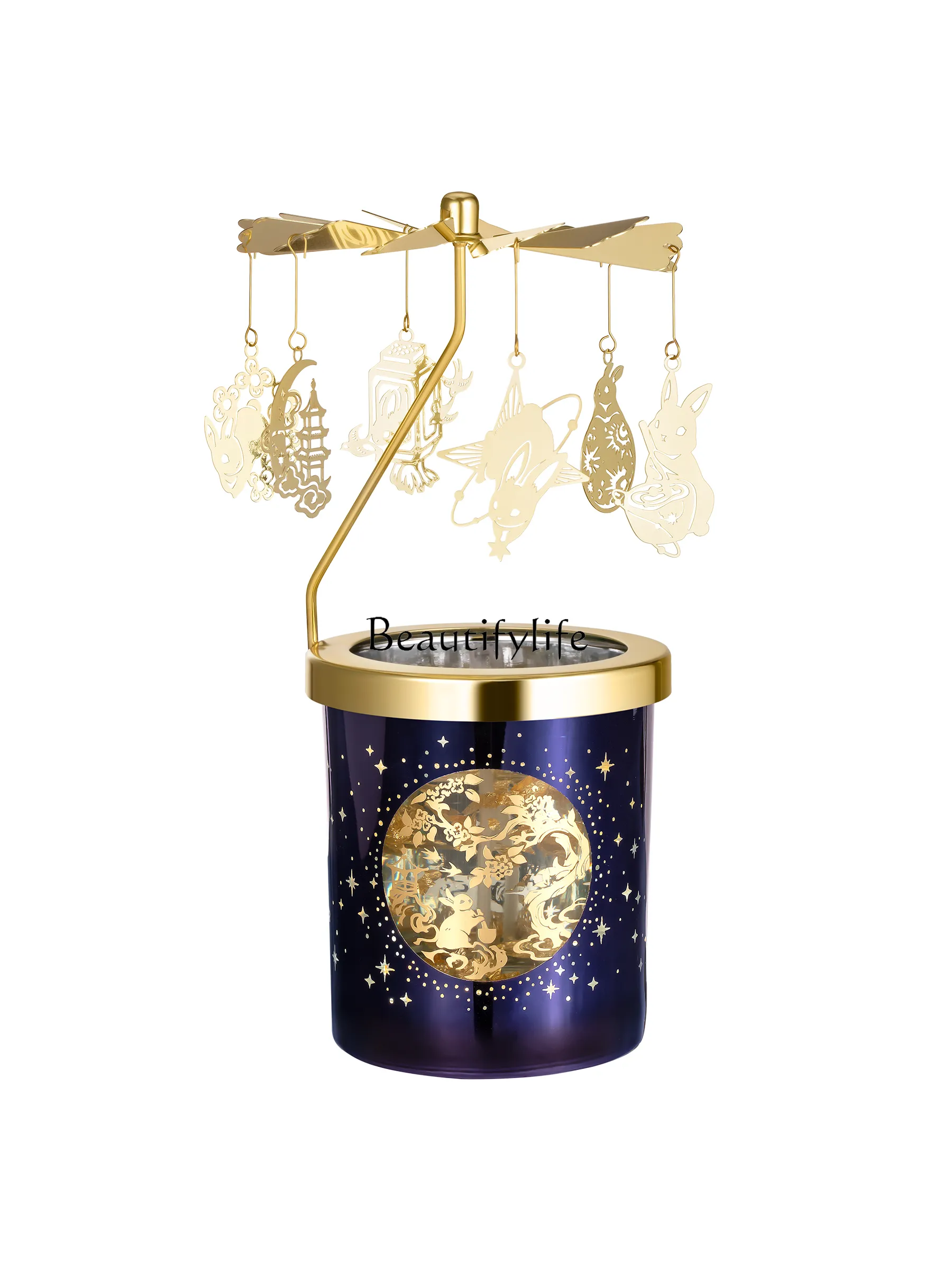 DHgate.com:"Scenic Revolving Lantern Candle Gift Set: Aromatherapy ...