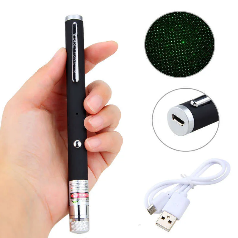 SkyStar Laser Pointer Pen - Red Starry Sky USB Rechargeable for ...