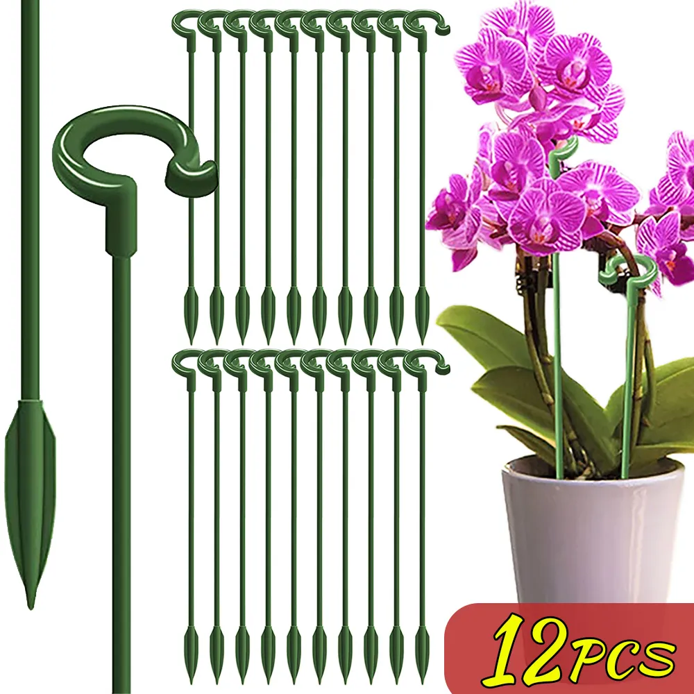 DHgate.com:Adjustable Garden Plant Support Stakes, 12/1Pcs Reusable ...