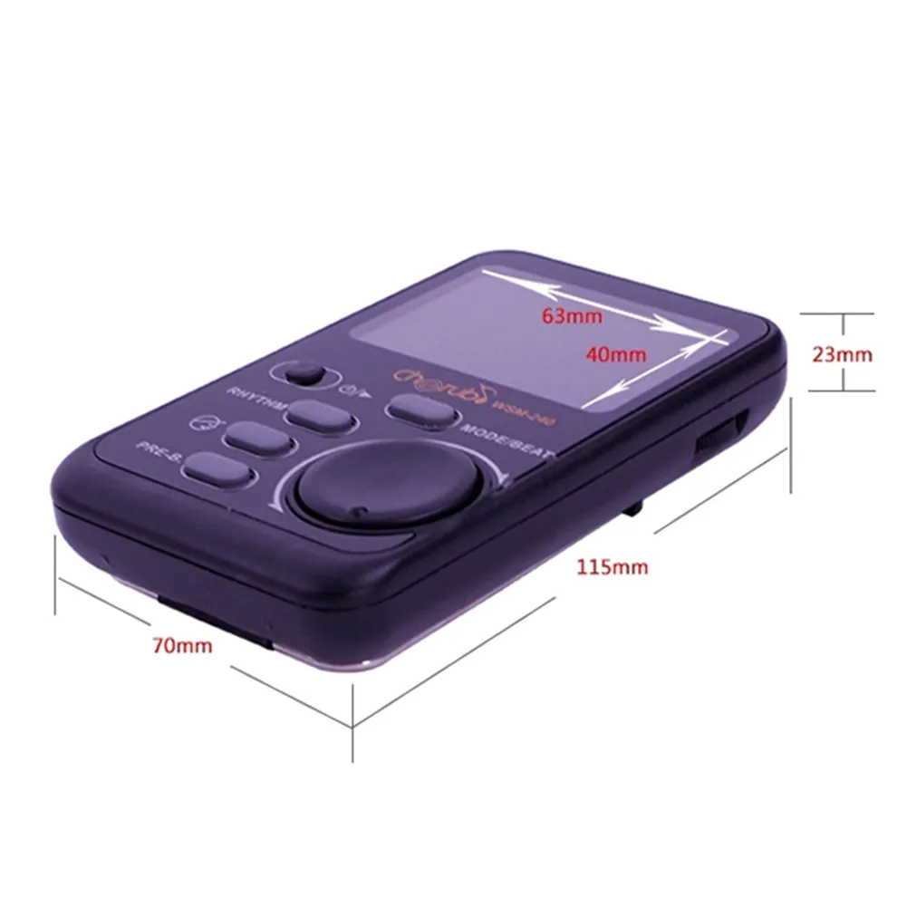Digital Tuner Guitar Metronome: Portable Electronic Rhythm Device for ...