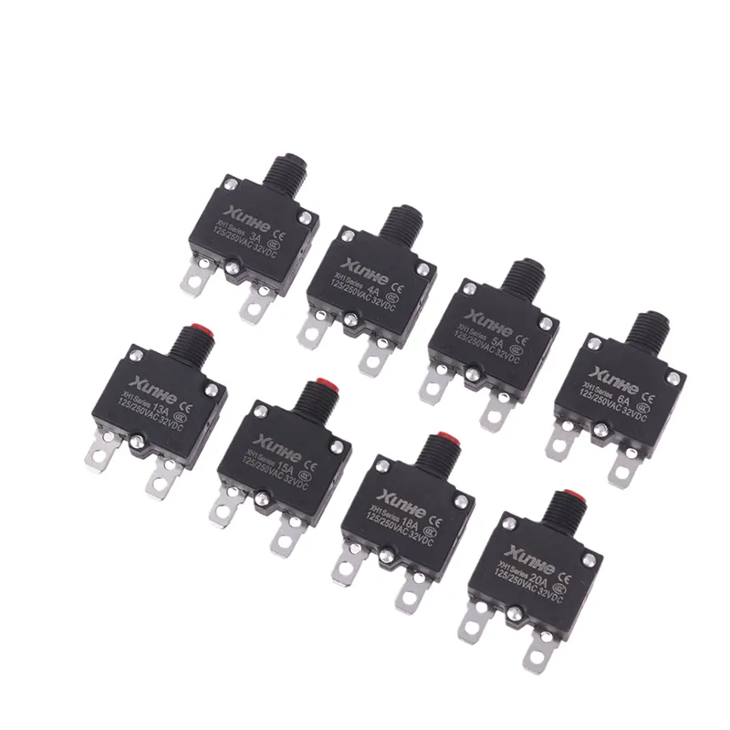 Thermal Circuit Breaker Switches | Overload Protector | 10A - 20A ...