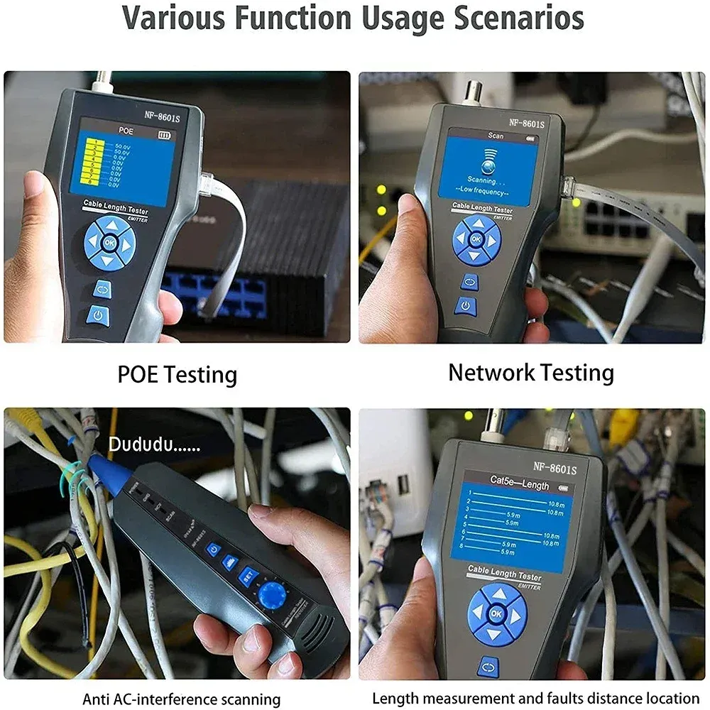 DHgate.com:NF-8601S Multifunctional RJ45 CAT6 Network Cable Tester ...