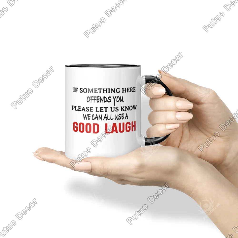 DHgate.com:Putuo Decor Ceramic Coffee Mug with Hilarious Quote, Perfect ...