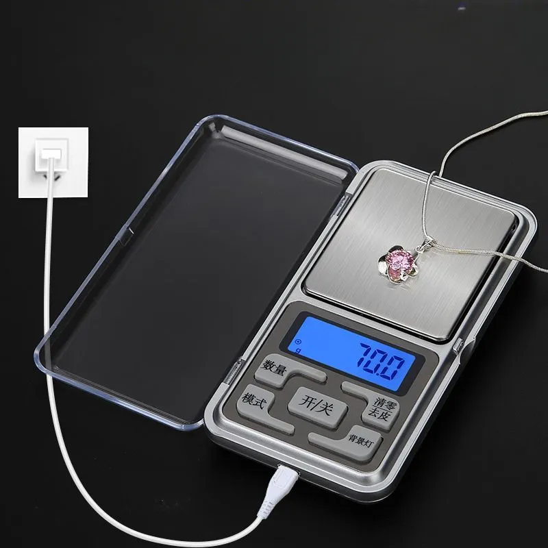 Portable Gold Scale for Jewelry Weighing, Small Electronic Measuring ...