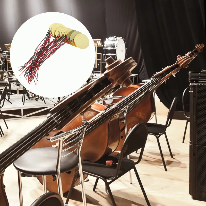 DHgate.com:20-Pack Copper Piezo Buzzer Sensor Discs for Guitars, Music ...