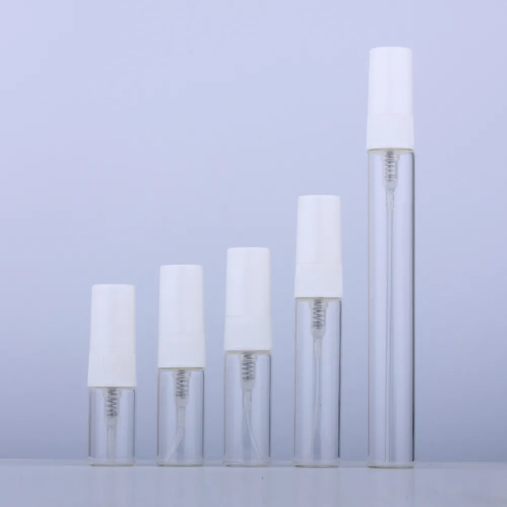 2024 2ml - 10ml Mini Glass Perfume Bottles, Portable Travel Refillable ...