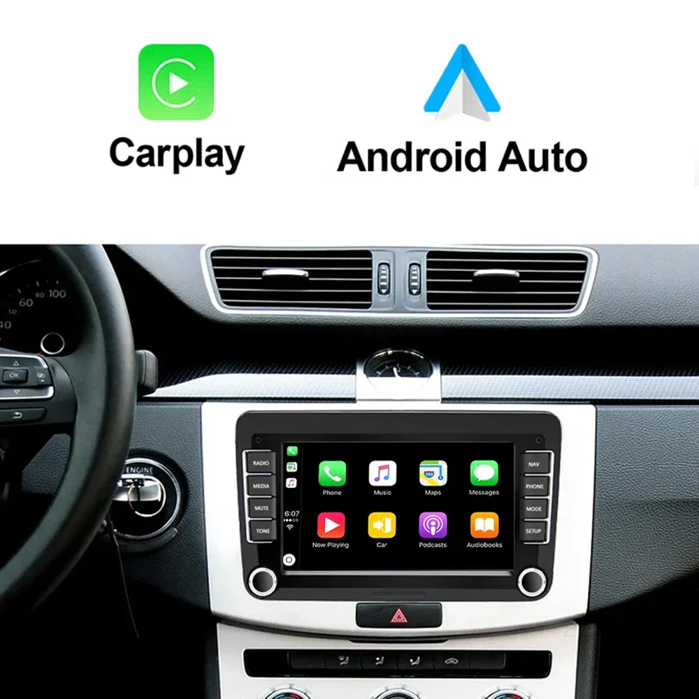 VW Android 13 Car Radio | Multimedia DVD Player GPS for Passat B7 B6 ...