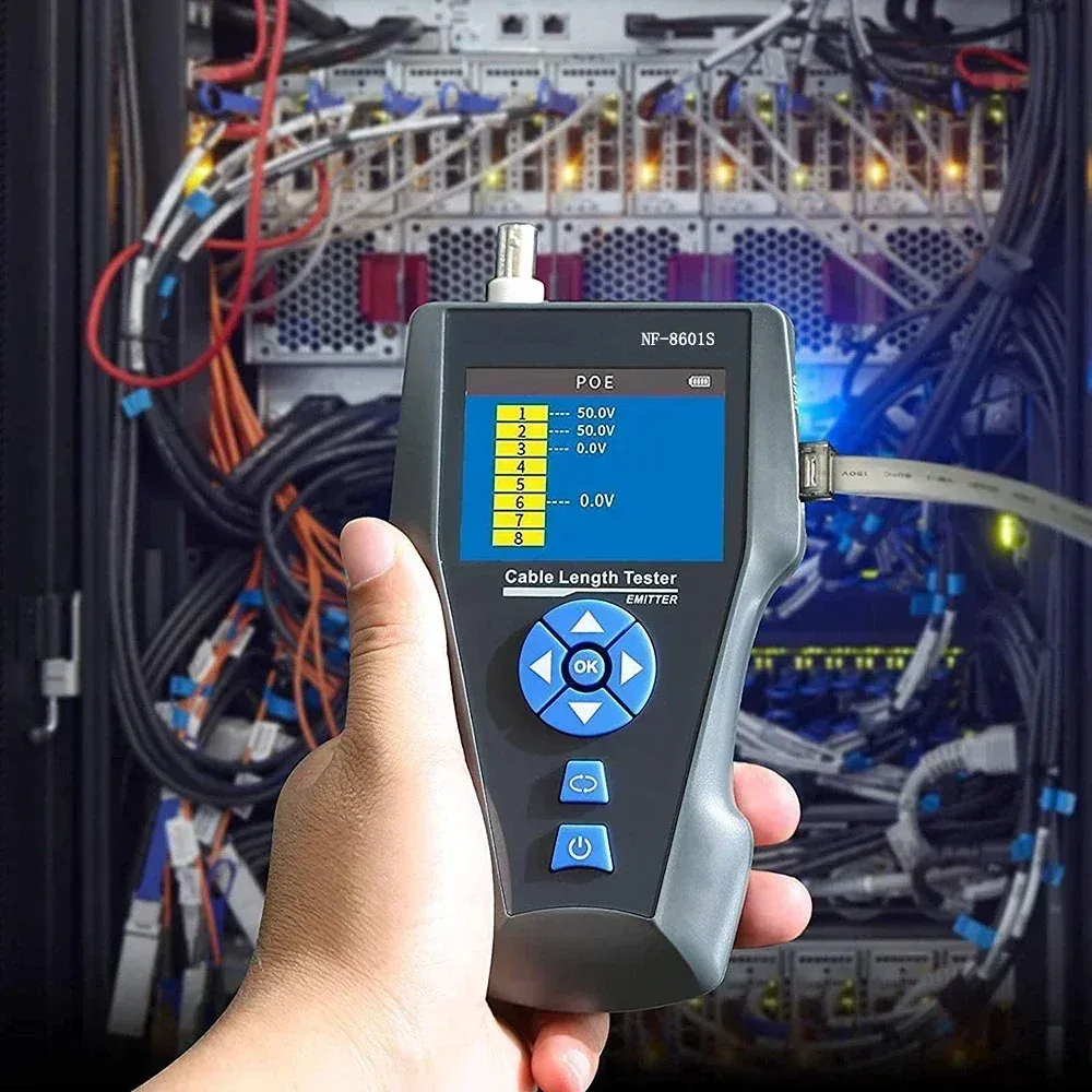DHgate.com:RJ45 CAT6 Cable Tester, Multifunctional PoE/PING/Port Cable ...