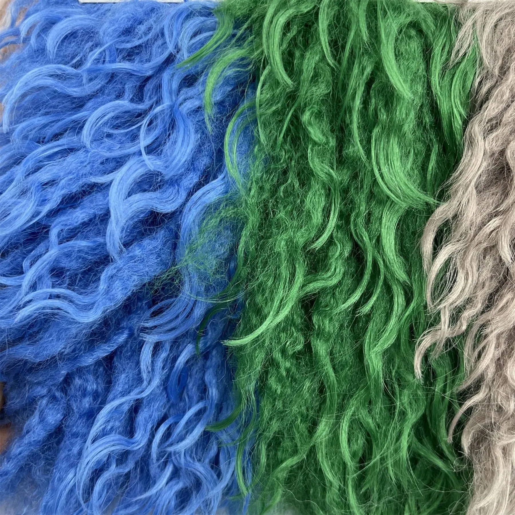 DHgate.com:6CM Ultra Soft Shaggy Faux Fur Fabric for Clothing, Coats ...