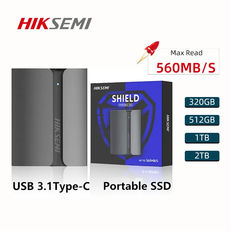 DHgate.com:Hiksemi 1TB External SSD Portable Hard Drive, 1050MB/s USB 3 ...