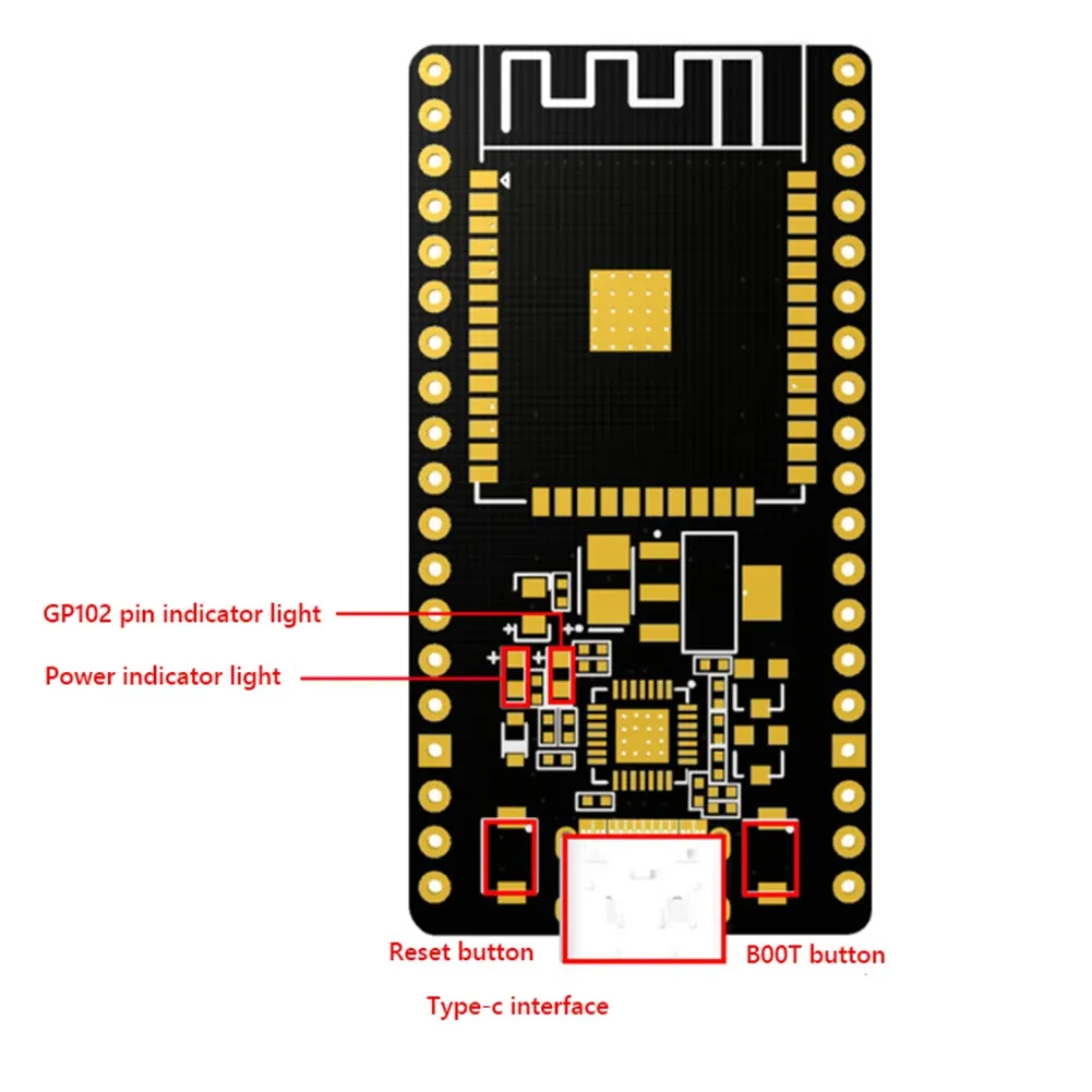 Wholesale ESP32 WROOM 32 CP2102 Development Board WiFi Bluetooth Compatible 2412 2484MHz For ...
