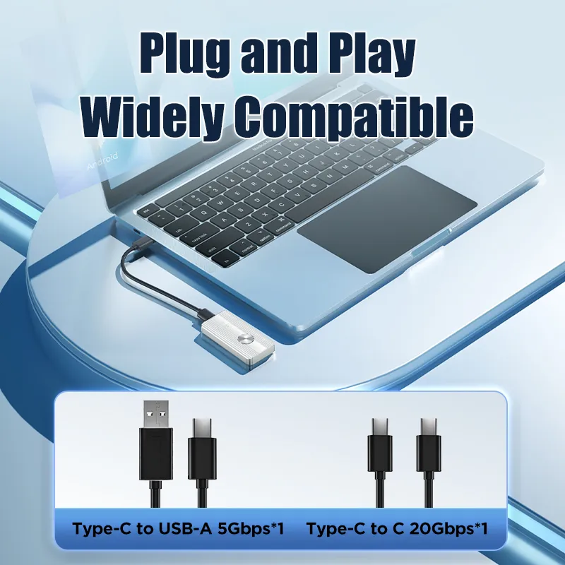 External SSD Portable Solid State Drive USB 3.1 Type-C 1TB 512GB 256GB ...