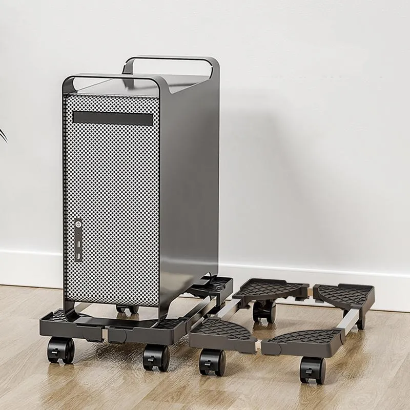 DHgate.com:Rolling PC Stand with Casters - Mobile Computer Tower Stand ...