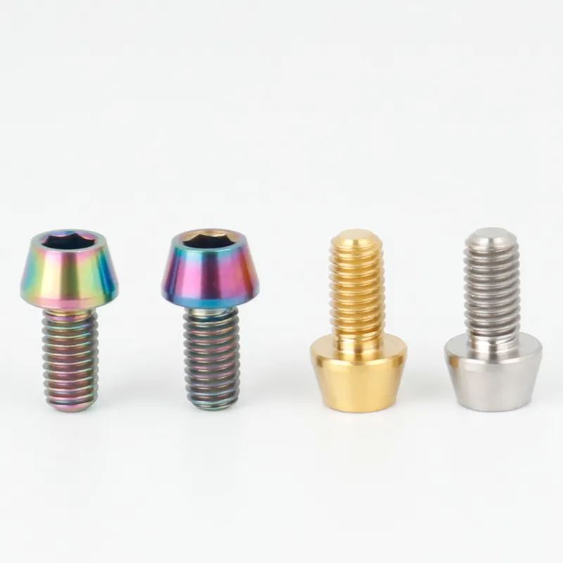 Deemount M59mm Titanium Bicycle Derailleur Cable Fixing Bolts for Road ...