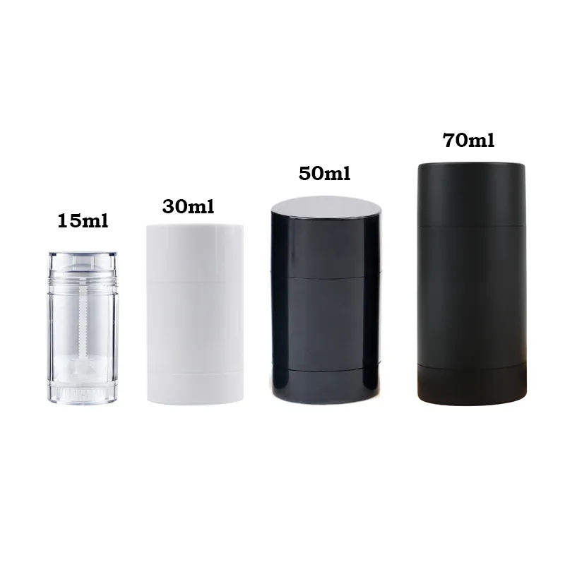 Refillable Deodorant Container Set - 12 Empty Twist-Up Tubes 15g-75g ...