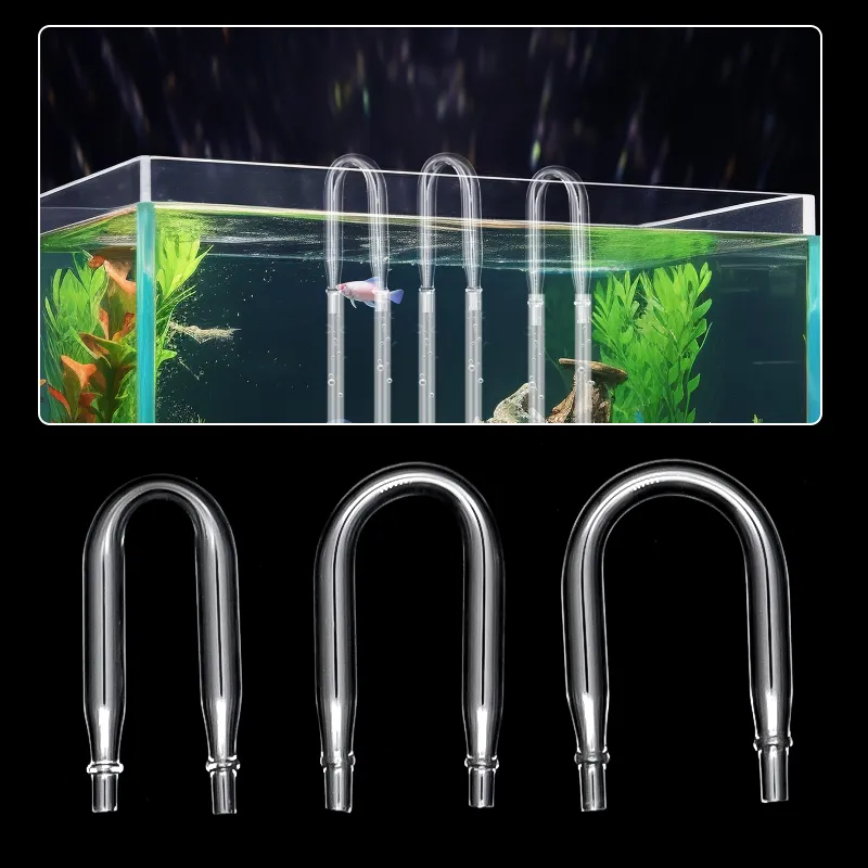 U-Shaped Aquarium Air Pipe insulation piercing connector for Fish Tank ...