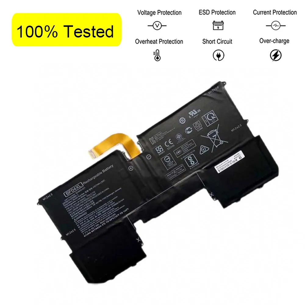 DODOMORN BF04XL Li-Ion 7.7V 43.7Wh Replacement Battery for HP Spectre ...