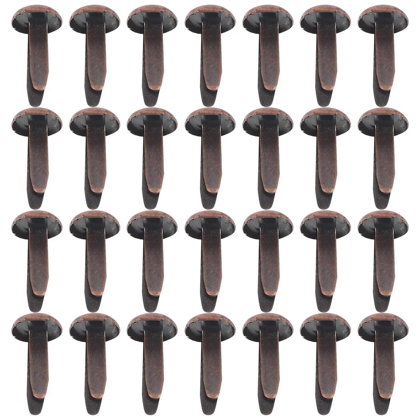 Pastel Brass Mini Brads Metal Fasteners for Crafts, School Projects ...