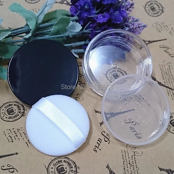 DHgate.com:Quantity Translucent/Frosted Empty Refillable Powder Jars ...