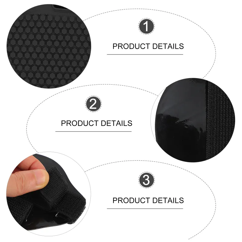 2x Black Rubber Motorcycle Shifter Shoe Protectors | Gear Shifter ...