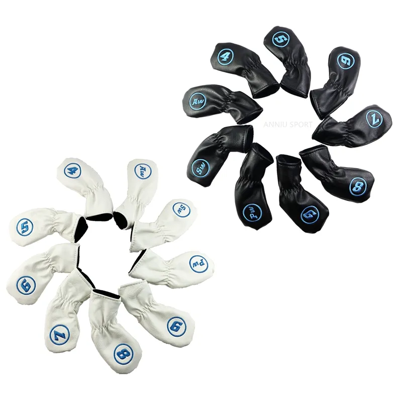 DHgate.com:9-Piece Premium PU Leather Golf Club Headcovers for ...