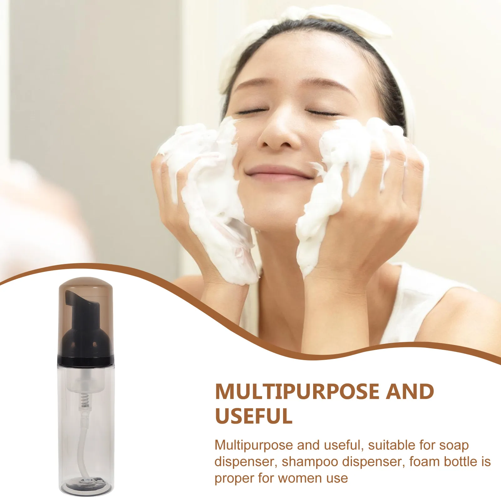 DHgate.com:3-Pack Foam Hand Pump Bottles for Liquid Soap, Shampoo, and ...