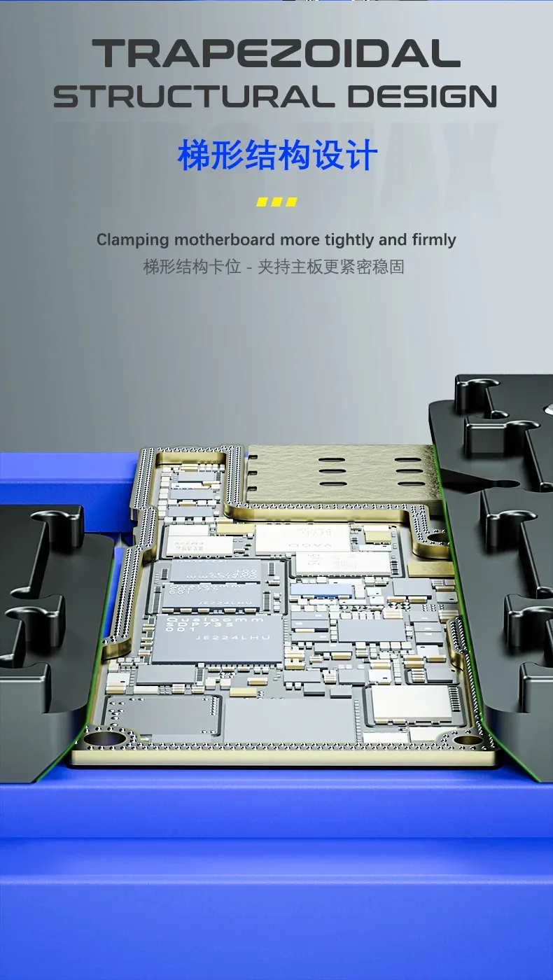 MECHANIC MR6 MAX Dual Axis wave solder fixture for Phone Motherboard ...