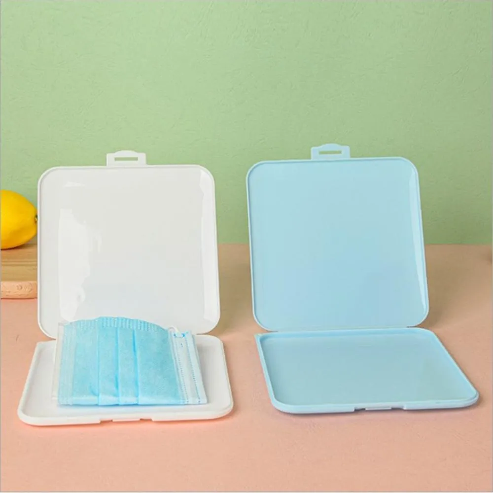 DHgate.com:4-Pack Portable Face Mask Storage Case with Snap Closure for ...