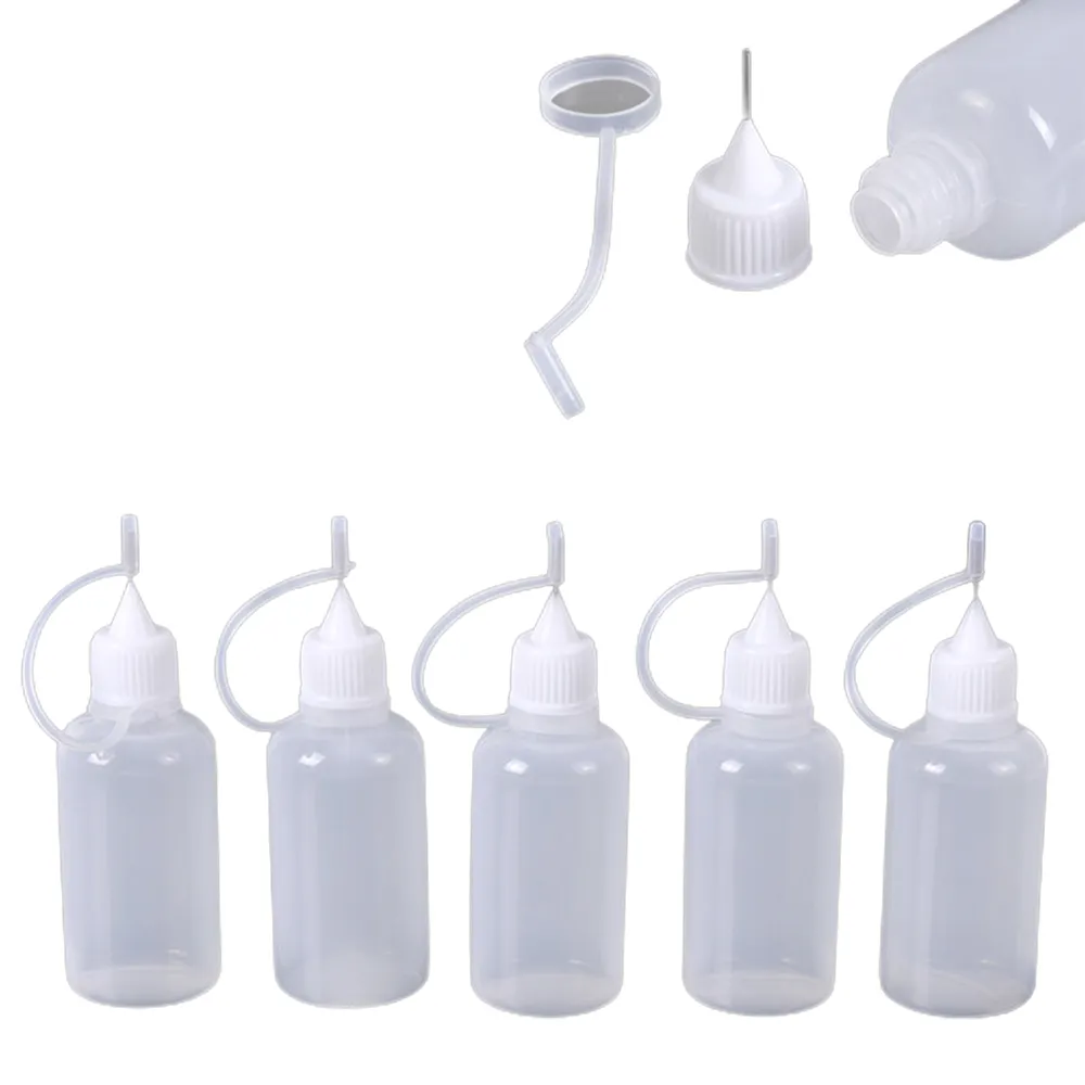 DHgate.com:20ml Clear Soft Plastic Dropper Bottles with Needle Tip Caps ...