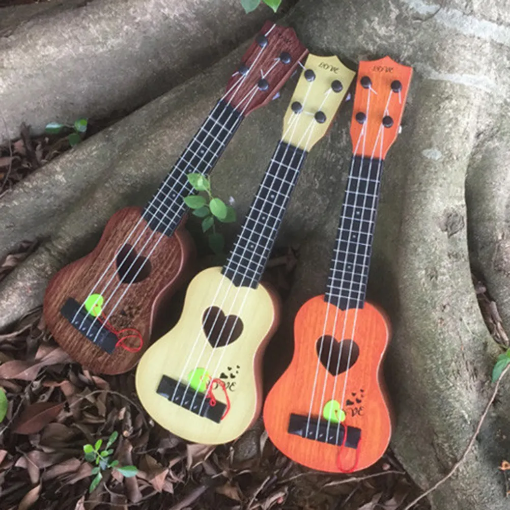 Children Small Size Musical Instruments Imitated Ukulele Mini Guitar ...