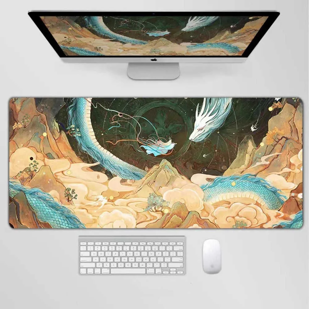 Kawaii Gaming Anime Mouse Pad With Wrist Rest Keyboard Pad For Computer ...