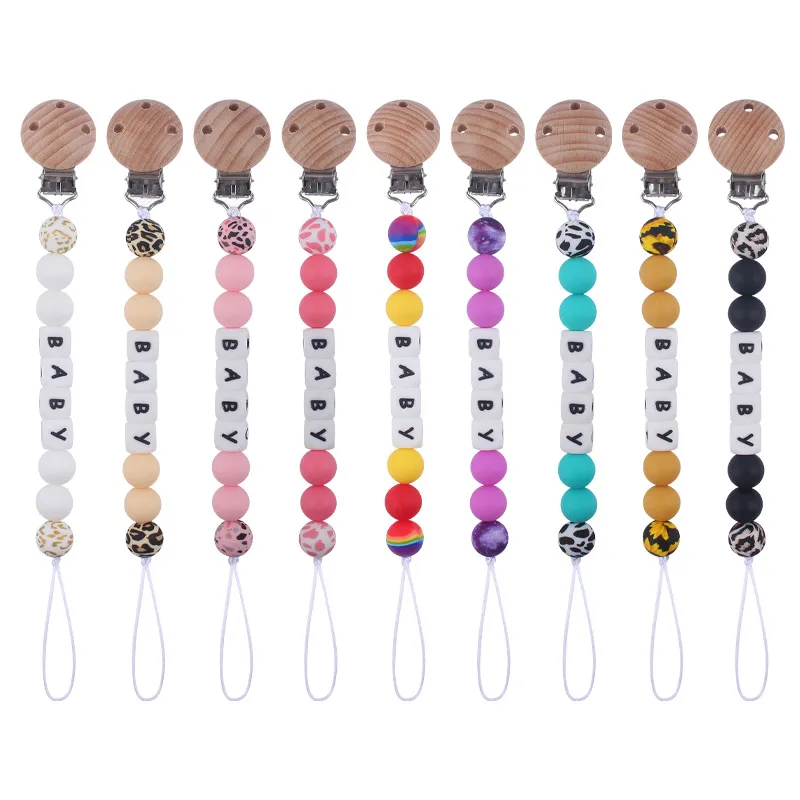 DHgate.com:Custom Silicone Teether Clip Chain: BPA-Free, Personalized ...