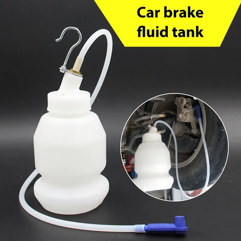 Brake Fluid Bleeder Bottle 1L Flexible Auto Brake Fluid Extractor for ...