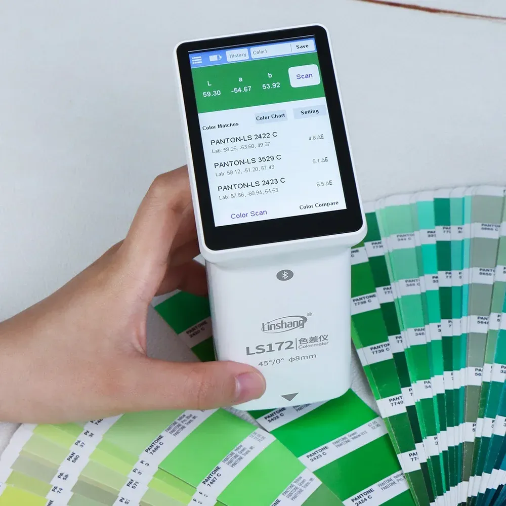 DHgate.com:Digital Colorimeter Color Meter LS172 w/ 45°/0° D65 Light Source for Paint, Touch ...